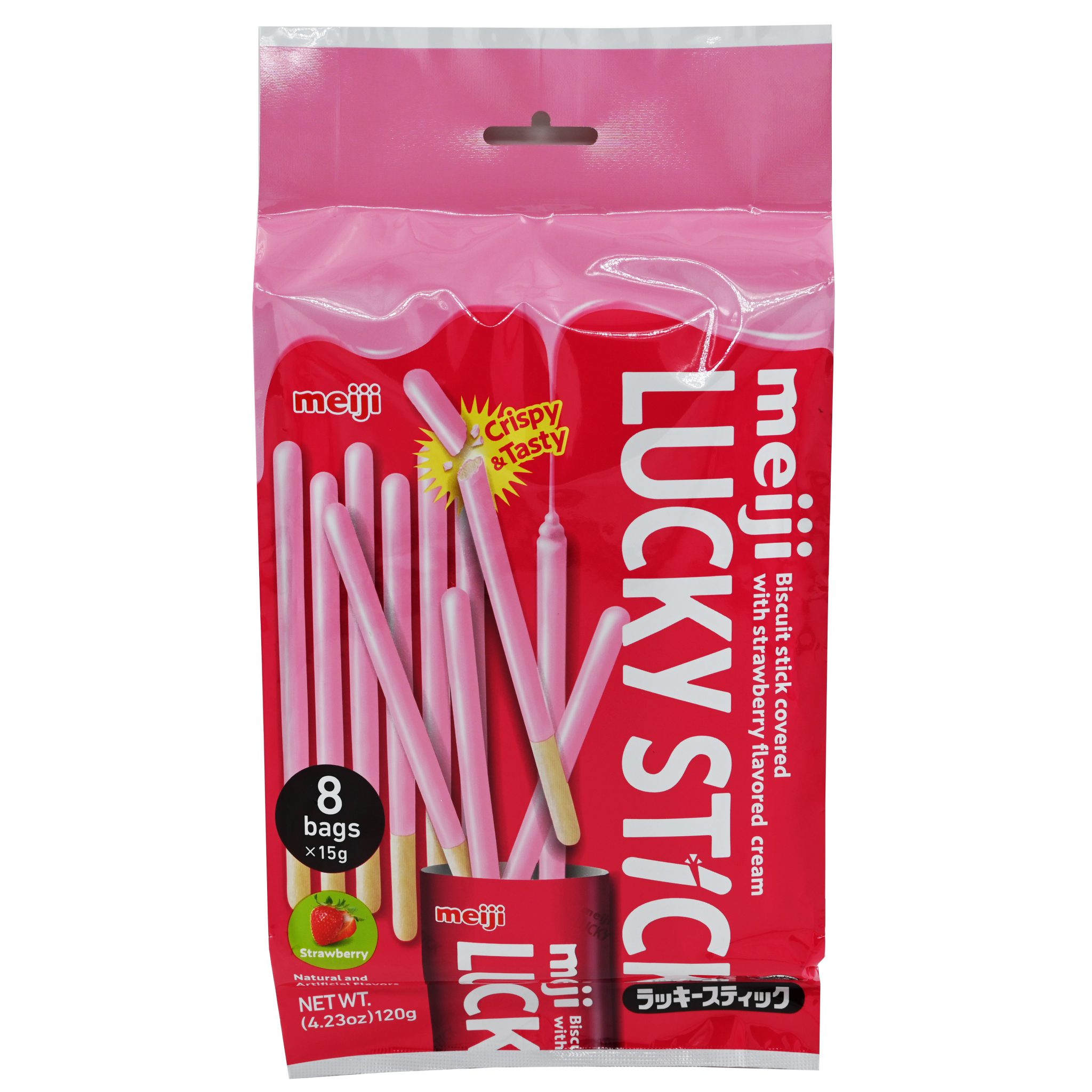Meiji Lucky Stick Strawberry – Shojikiya